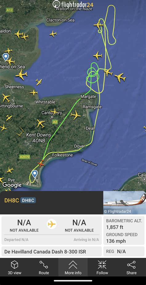 What Is This Dash 8 Doing At Lydd R Flightradar24