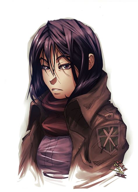 Mikasa Ackerman By Vashperado On Deviantart