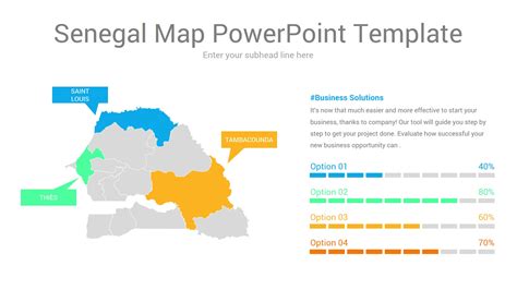 Senegal Map Powerpoint Template CiloArt