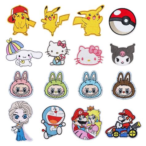 Cartoon Embroidery Clothes Patch Stickers Iron Patches Clothes Patch