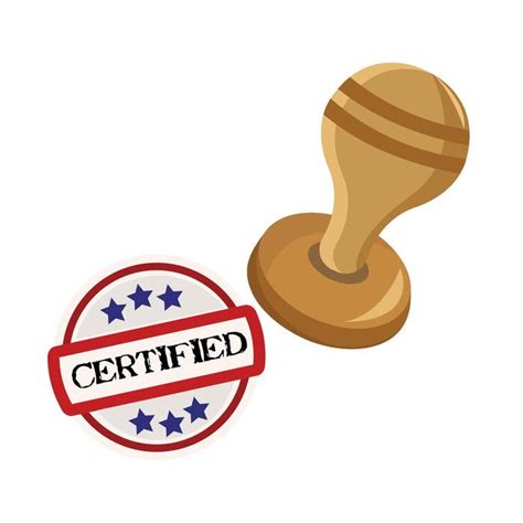 Certification Stamp Vector Art Icons And Graphics For Free Download