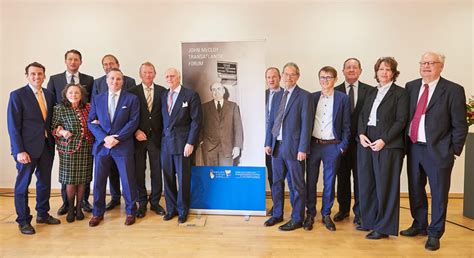 Formal Inauguration Of The John Mccloy Transatlantic Forum At The Forschungskolleg