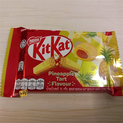 Nestle Kit Kat Pineapple Tart Flavor 17g X 8s 🔥sg Ready Stock🔥chocolate Biscuit Dairymilk