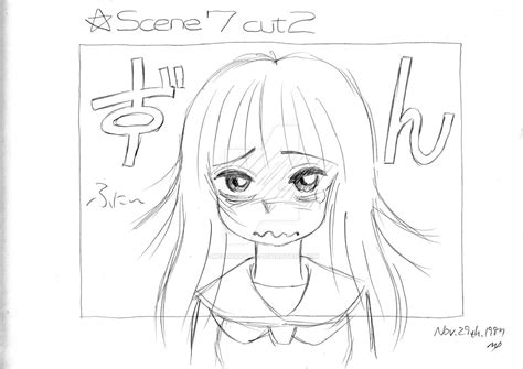 Sketch Kazumi Scene 7 Cut 2 By Meguruayase On Deviantart