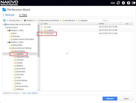 Restoring Hyper V VMs With Nakivo Backup And Replication V Virtualization Howto