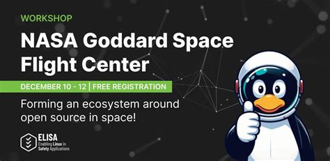 Luigi Pellecchia On Linkedin Elisa Workshop At Nasa Goddard Space Grade Linux Elisa