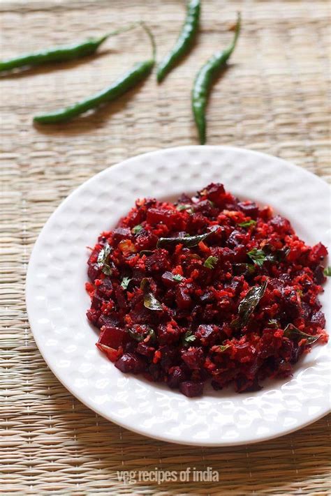 Beetroot Sabzi Dry Beetroot Curry Artofit
