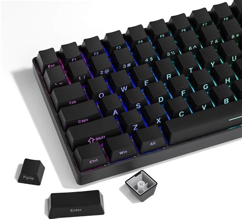 Amazon XVX PBT Keycaps Side Print Keycap Set Double Shot Shine