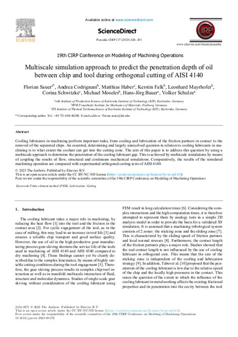 Multiscale Simulation Approach To Predict The Penetration Dept