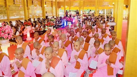 ပဲခူးမြို့၊ ဆုတောင်းပြည့်ရွှေမော်ဓောစေတီတော်မြတ်ကြီးတွင် ၄၁ ကြိမ်မြောက် ဓမ္မစကြာ အခါတော်နေ့ အခမ