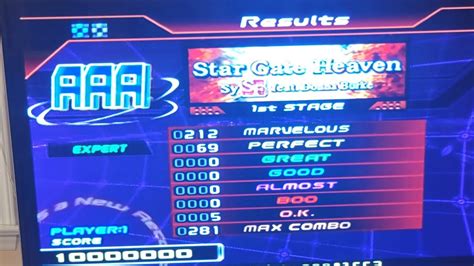 Star Gate Heaven Expert 7 AAA PFC DDR Supernova YouTube