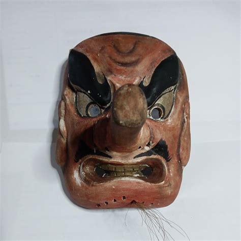 Yahooオークション 神楽面 天狗 魔除け 能面