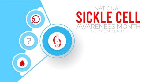 Premium Vector Sickle Cell Disease Awareness Month 3