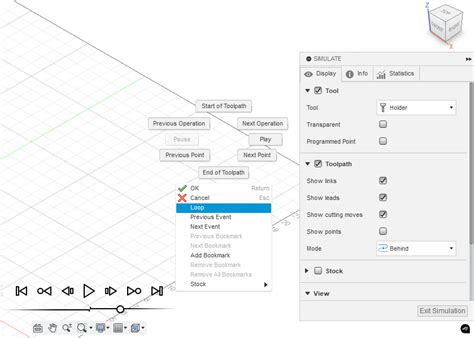 Solved How To Set Toolpath Simulation To Run Only Once Autodesk Community