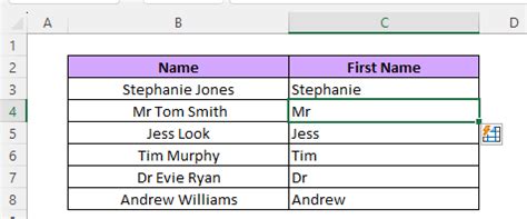 How To Use Flash Fill In Excel To Automate Work Chronicles Of Data