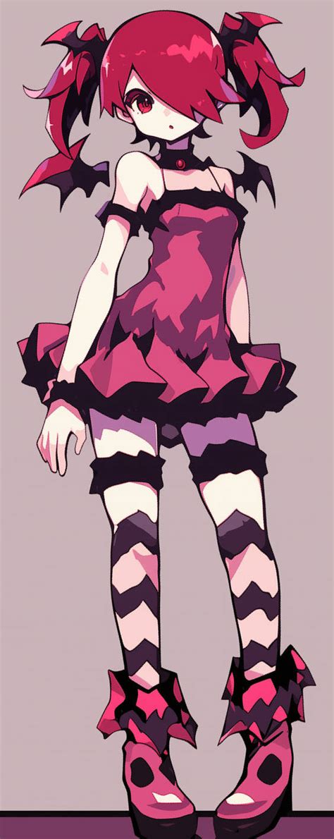 Little Devil Girl With Red Hair By Tuwalg On Deviantart