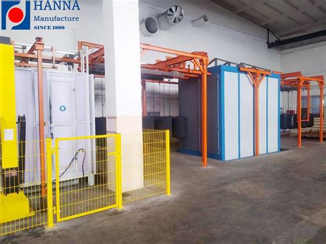 Small Manual Powder Coating System Manual Spray Pre Treatment And Manual Spray Powder For The Gate