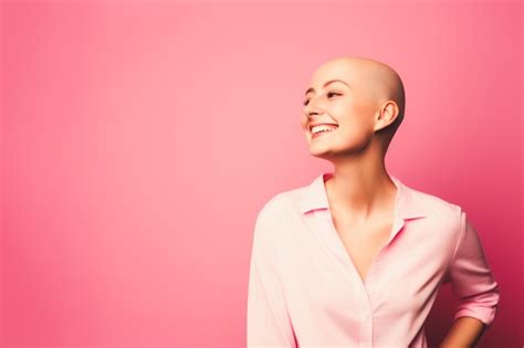 Premium Photo Empowering Woman Battling Cancer With Unyielding
