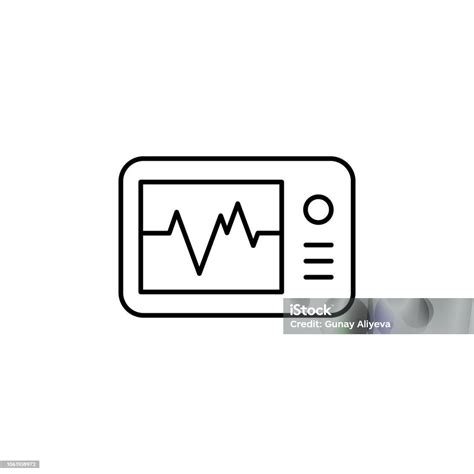 心電圖圖示移動概念和 Web 應用程式圖示的醫學元素薄線圖示為網站設計和開發 應用開發高級圖示向量圖形及更多健保和醫療圖片 Istock