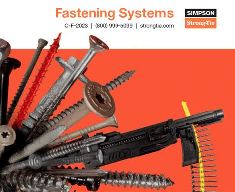 Simpson Strong Tie Releases New Fastening Systems Catalog