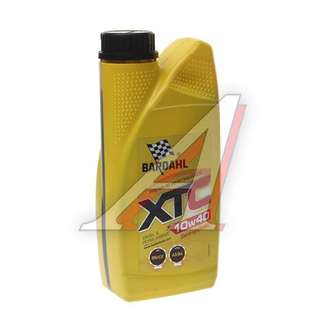 Масло моторное XTC 10W40 п/синт.1л BARDAHL - 36241 - купить в Авто ...