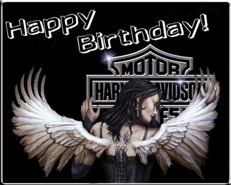 Happy Birthday Harley Happy Birthday Harley Davidson Happy Birthday Biker