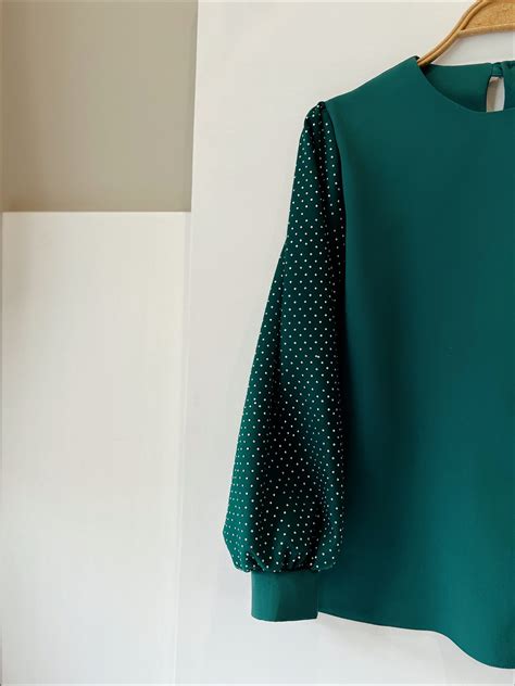 شومیز مجلسی زنانه سبز لعیا فری سایز