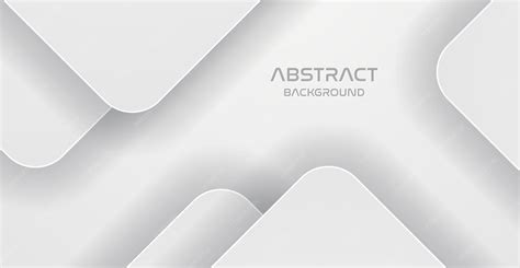 Premium Vector White Paper Cut Background Abstract Realistic Papercut Decoration