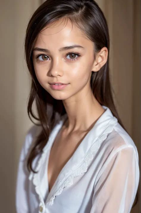 Neat And Clean Petite Person Slim Small Seaart Ai