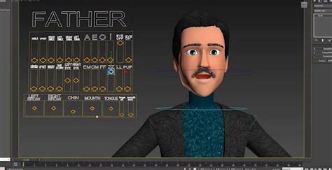 rig3d in daz blender 3ds max maya 3d character rigging joints rig ik