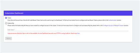 Access Kubernetes Dashboard Of Remote Cluster Rkubernetes