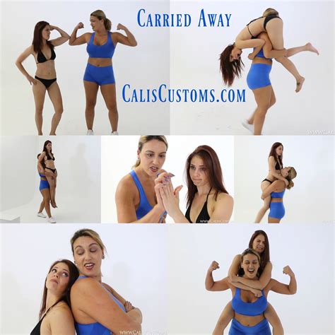Carried Away With Size Comparison Starring Megan Jones And Cali Logan