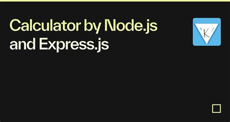Calculator By Node Js And Express Js Codesandbox