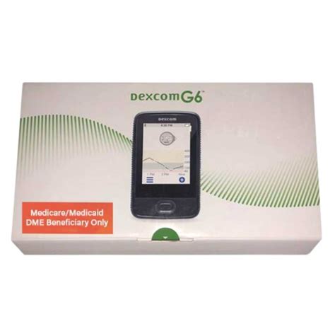 Dexcom G6 Receiver Orange Label Test Strip Center