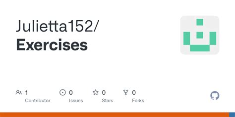 GitHub Julietta Exercises
