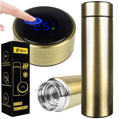 SMART KUBEK TERMICZNY TERMOS BIDON LED Ml XTECH Shopee Polska