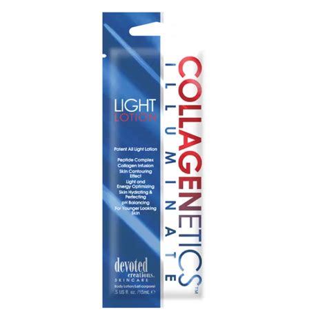 Devoted Creations Collagenetics Illuminate Light Lotion Packette 5