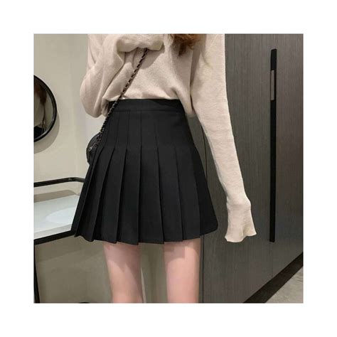 Skirt Shorts Women High Waist Sexy Mini Skirt School Short Pleated