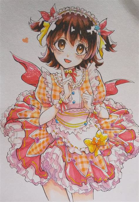 赤城みりあ 「みりあちゃん来てくれたからかいた 」シャチのイラスト
