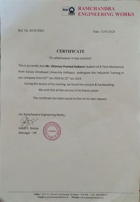 Chinmay Kulkarni On Linkedin Im Glad To Announce That I Completed My