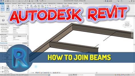 Revit How To Join Beams Tutorial Youtube