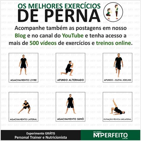 Ficha De Treino De Perna Revoeduca