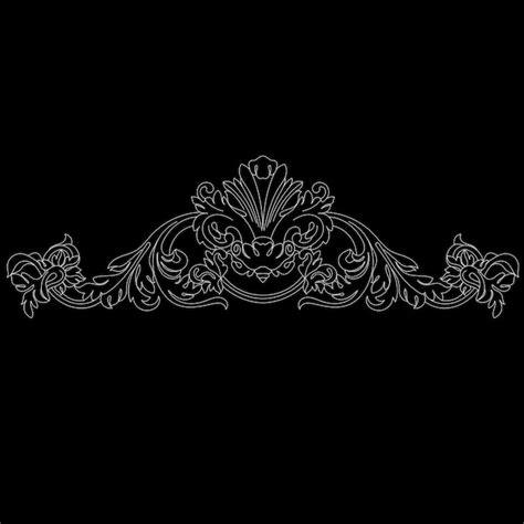 Premium Vector Vintage Baroque Scroll Ornament Engraving Border Floral Retro Pattern In