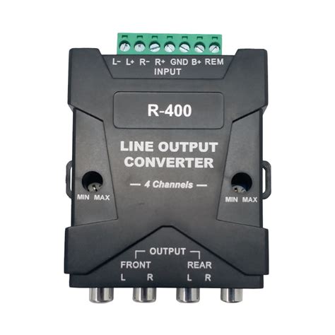 R 400 Hi To Lo Converter Sound Tech