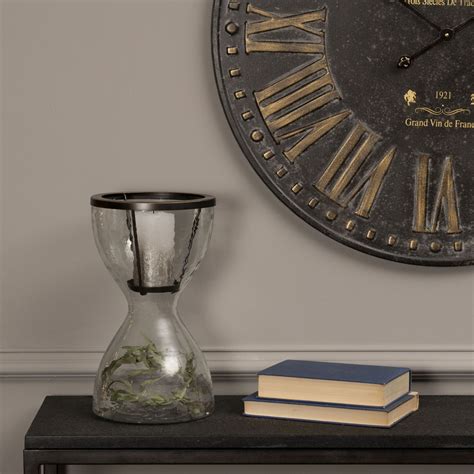 Nautica Hourglass Hurricane Vase Hourglass Hurricane Vase
