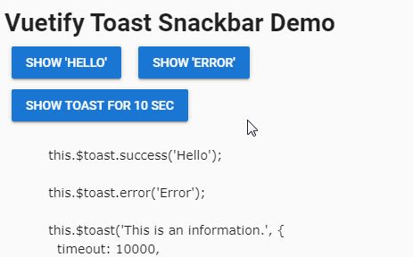 Best Vue Toast Component For App