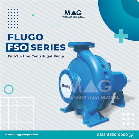 Pompa Sentrifugal Untuk Irigasi Flugo FSO Series