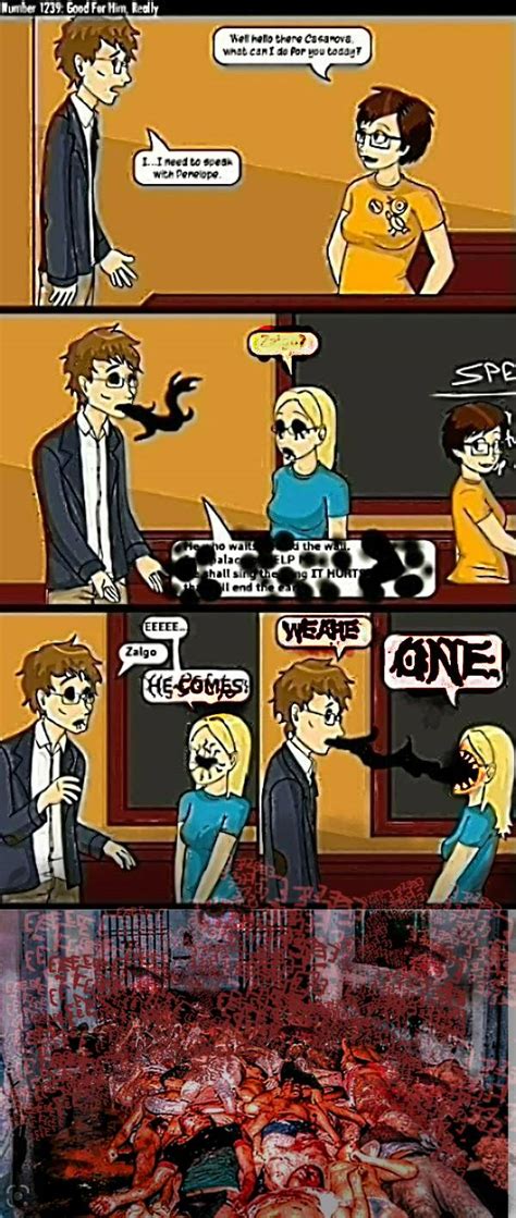 Remake Of Zalgo Comics Pt2 By Hibsby On Deviantart