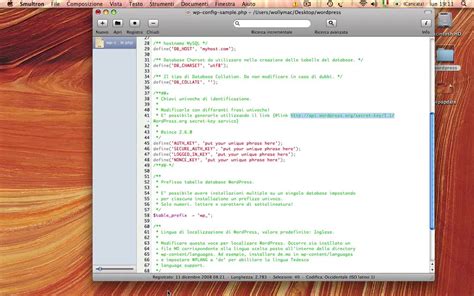 Creare Il File Wp Configphp Wordpresstv
