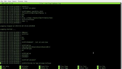 how to monitor keyboard keystrokes using logkeys in linux r linuxmint